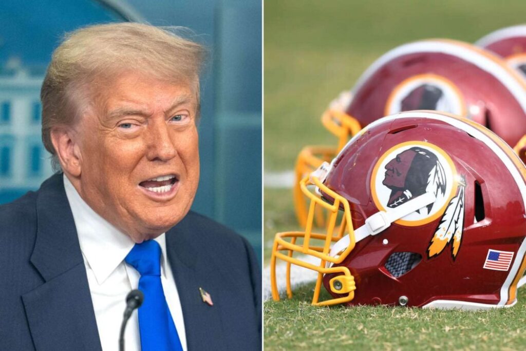 Trump Tells DC NFL Team To Change Their Name If They Want A Stadium ...